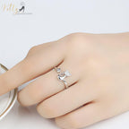 Flexible Cat Ring in Sterling Silver - Made by Hand